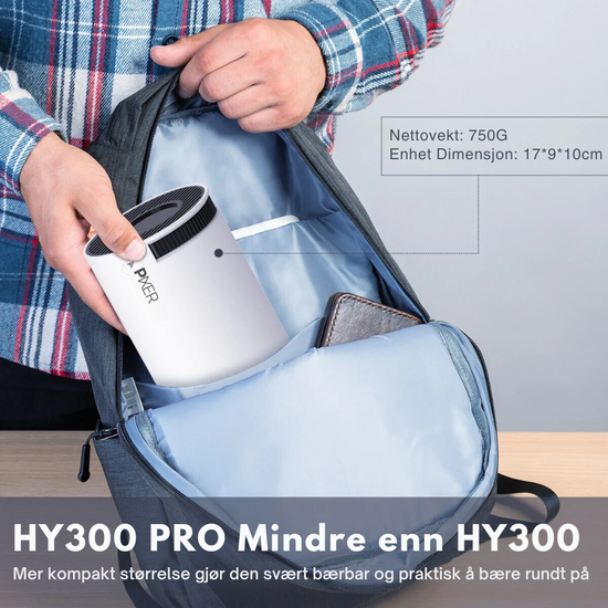 Pixer™ Bærbar Miniprojektor